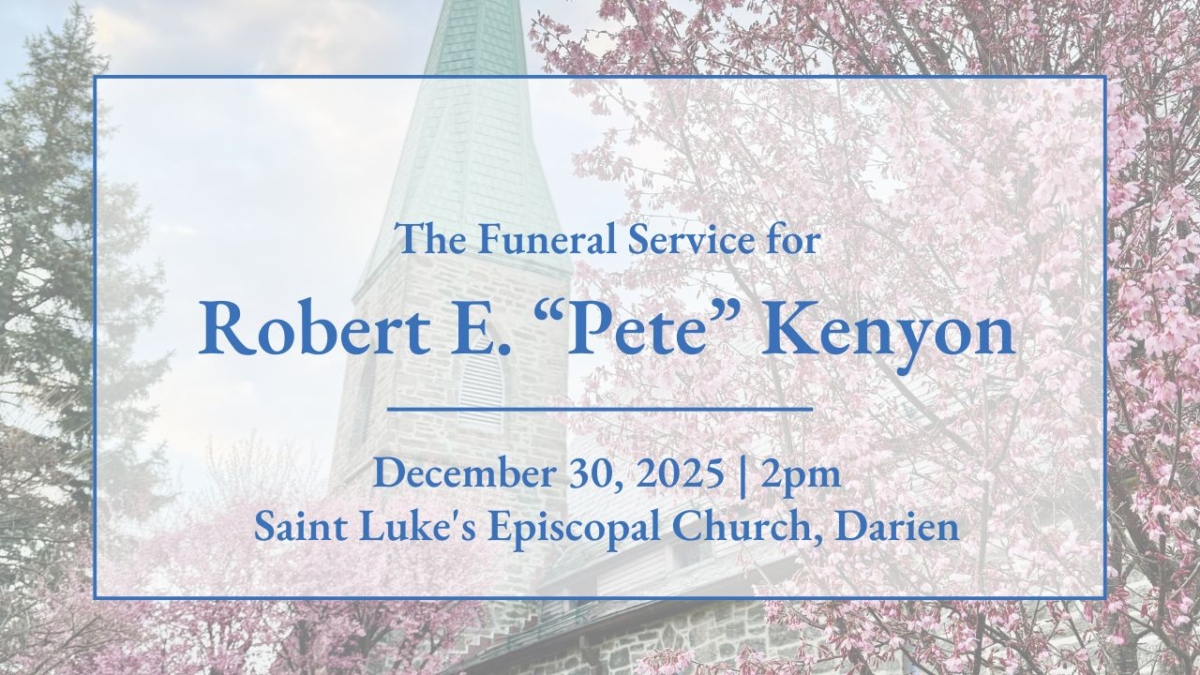 Robert E. "Pete" Kenyon Funeral | Saint Luke's Parish